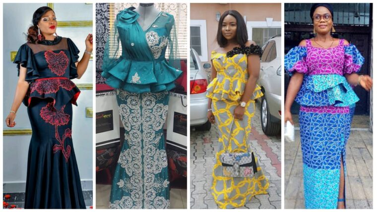 Ankara Long Skirt And Blouse Styles For Stylish Ladies