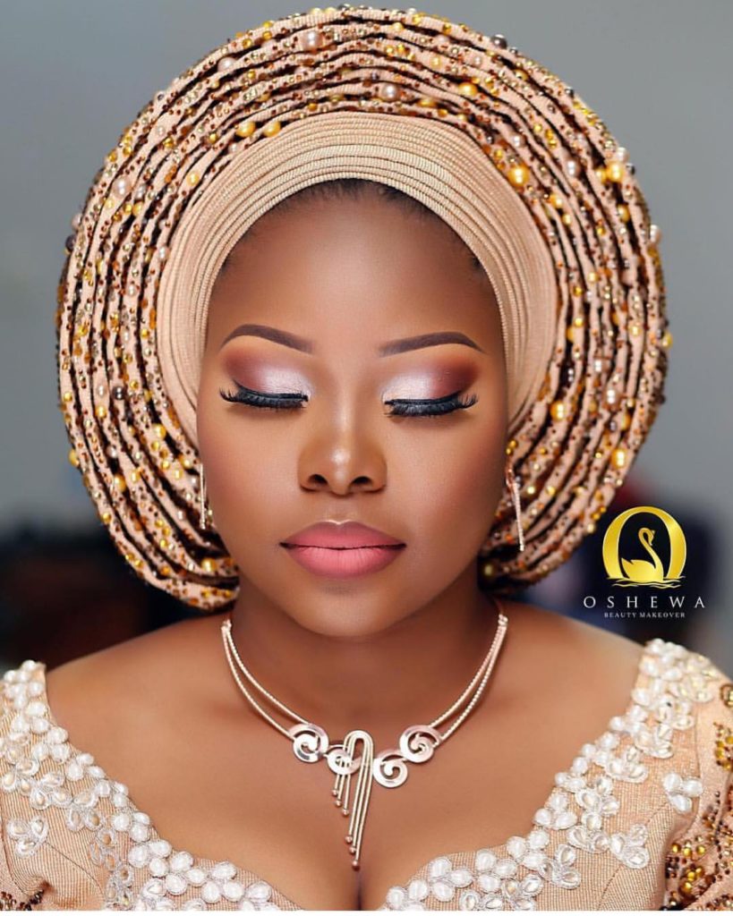 KEEP CALM AND ENJOY THESE BEAUTIFUL GELE AND MAKEUP STYLES - OD9jastyles