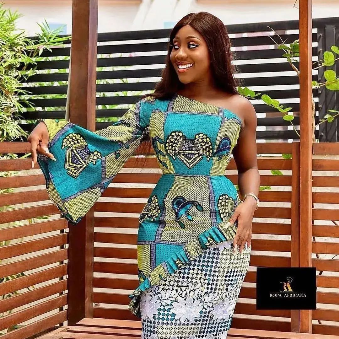 50+ Hot and Short Ankara Gown Designs for Stylish Ladies – OD9JASTYLES