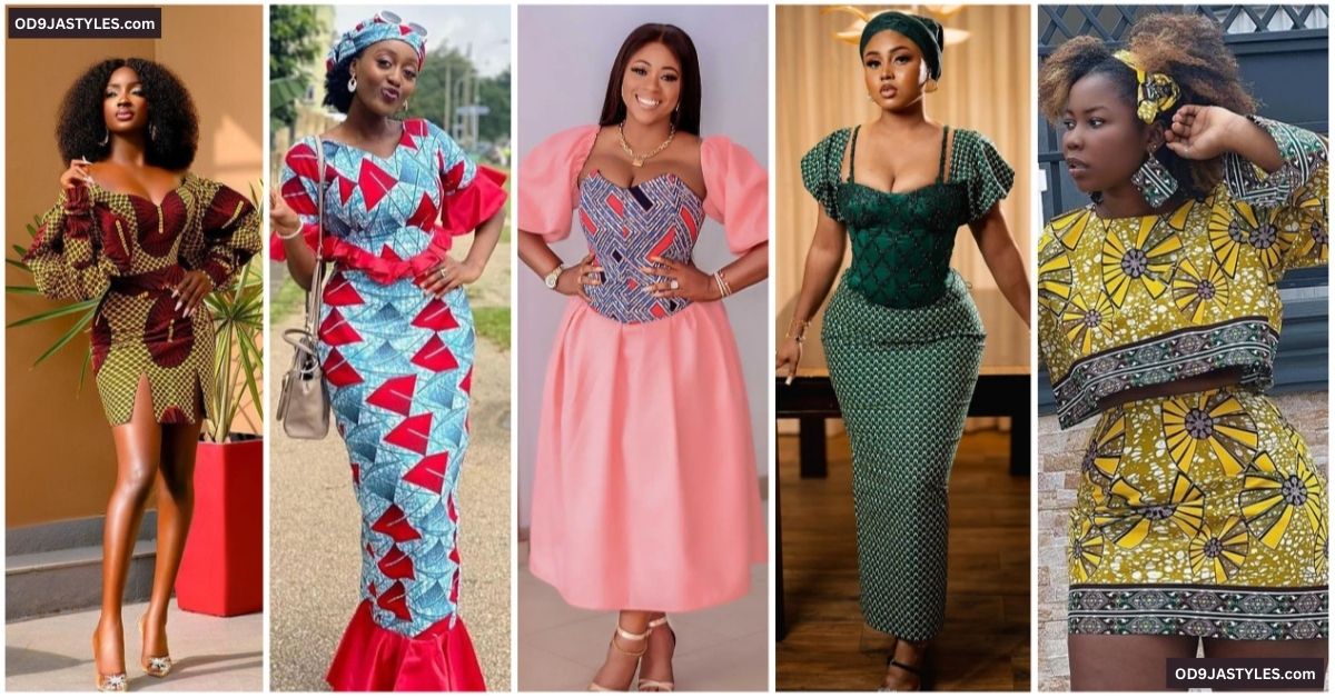 Find Ankara Dresses in Different Colors and Patterns for Every Party ...