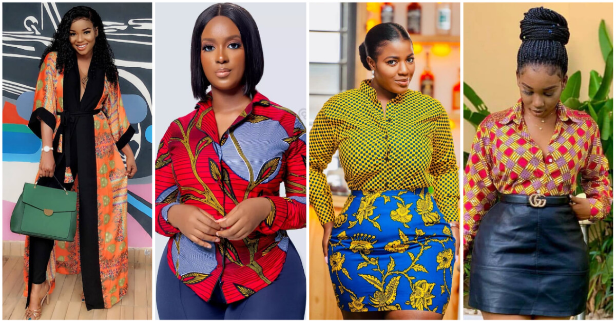Stunning and Best Ankara Shirt Dresses You Should Consider (Photos ...