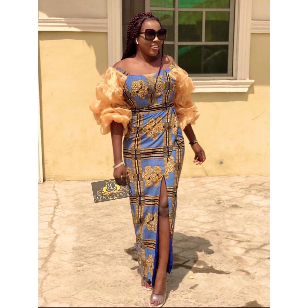 50 Photos of Ankara Fashion Gowns: Beautiful Native Styles For Ladies ...