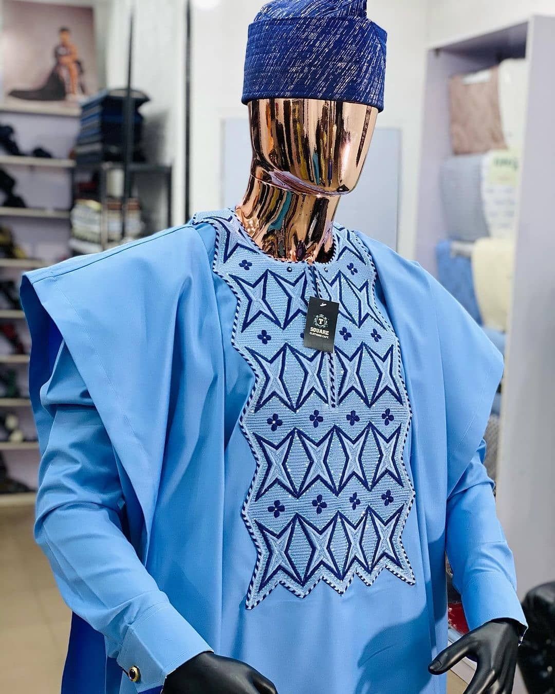 50 Pictures: Latest Agbada Styles For Men: Fashion Styles for Owambe Guys