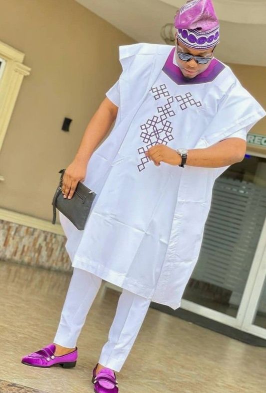 50 Pictures: Latest Agbada Styles For Men: Fashion Styles for Owambe Guys