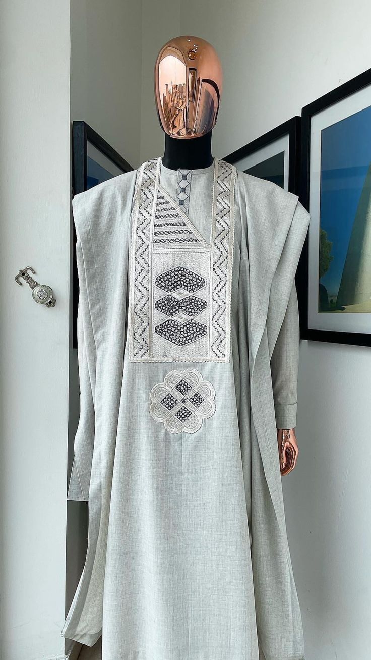50 Pictures: Latest Agbada Styles For Men: Fashion Styles for Owambe Guys