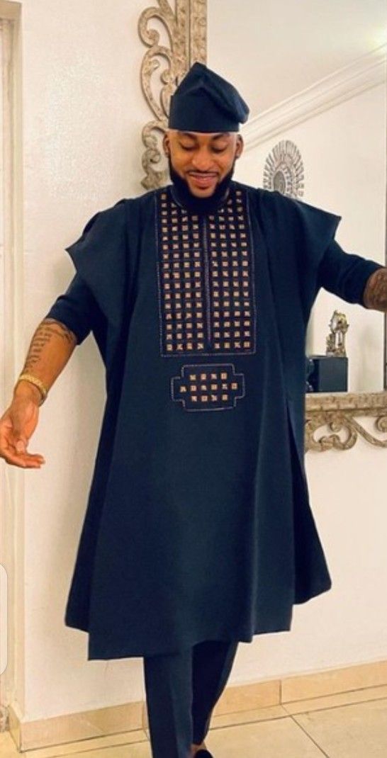50 Pictures: Latest Agbada Styles For Men: Fashion Styles for Owambe Guys
