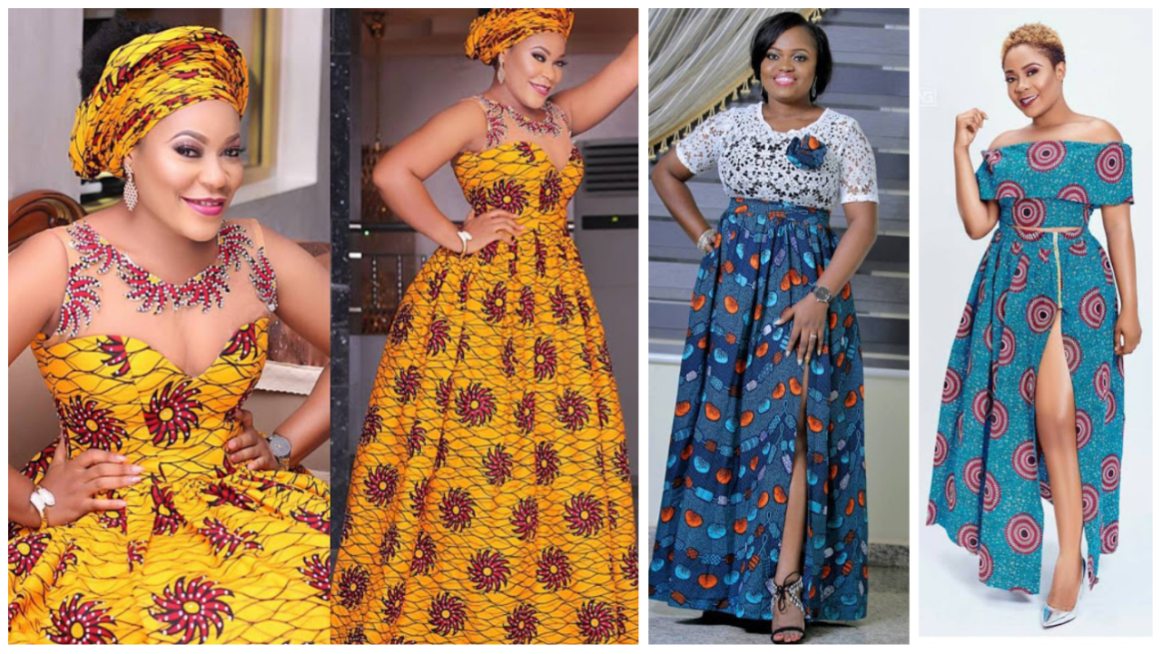Check Out These Lovely Maxi Dresses: See 30+ Best African Slit Print ...