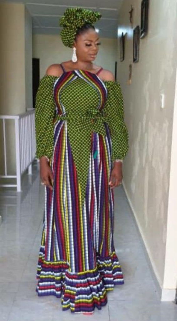 30 Stylish Maxi Gown Styles Suitable for Fashionable Mothers, Wives ...