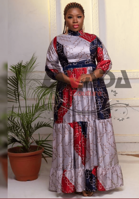 30 Stylish Maxi Gown Styles Suitable for Fashionable Mothers, Wives ...