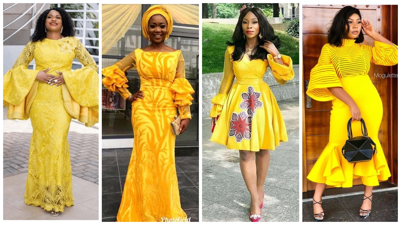 Captivating Yellow Dress Styles For Your Next Occasion/Party - OD9JASTYLES