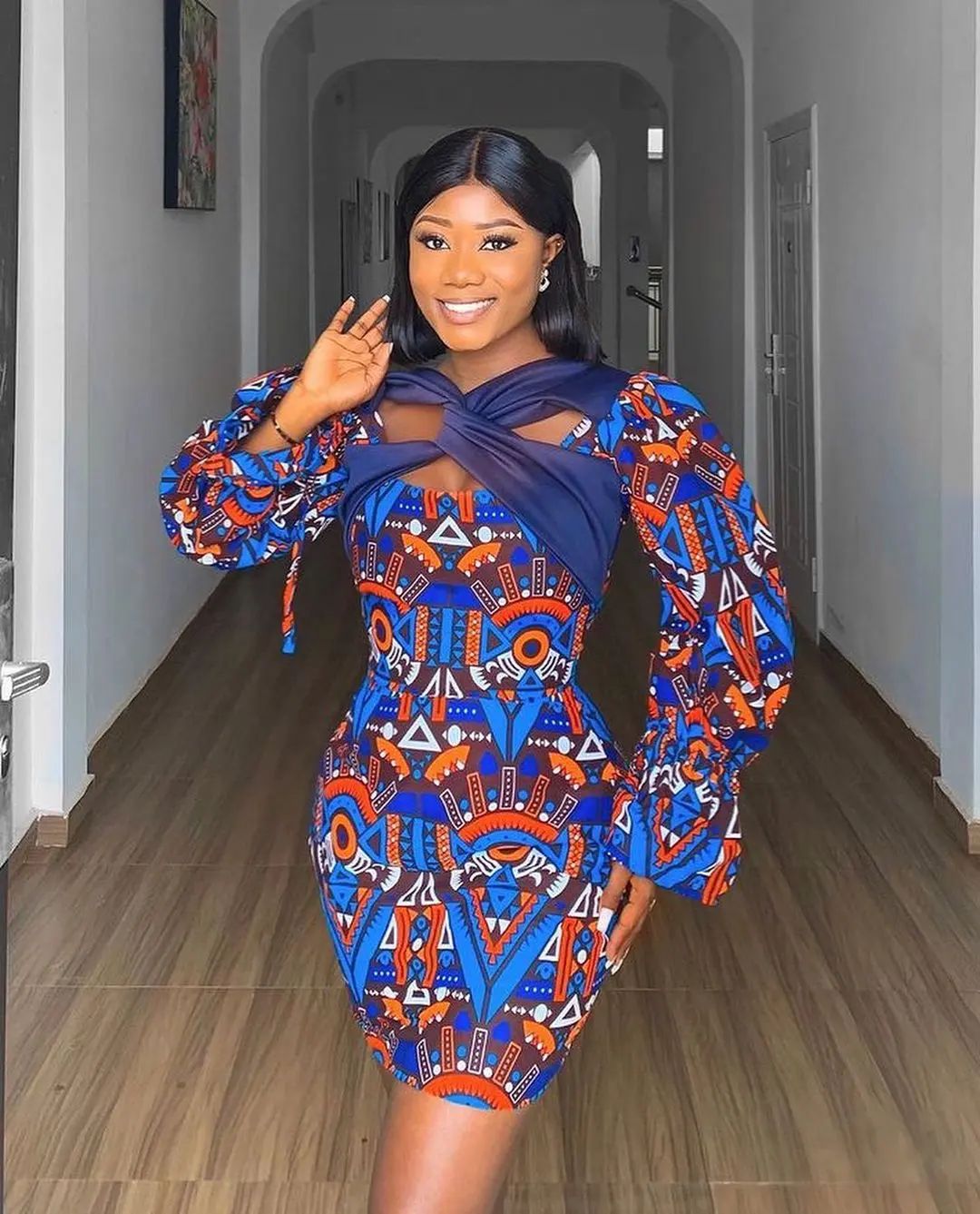 Cute And Smart Ankara Short Gown Styles For Fashionable Ladies ...