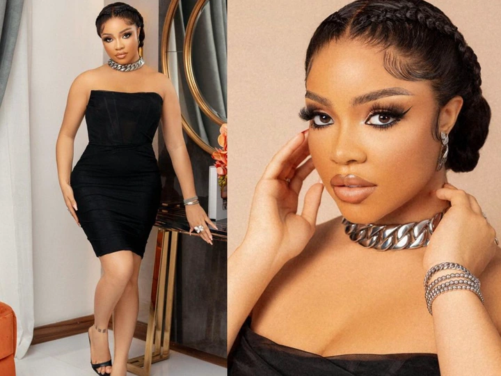 Responses as Famous Big Brother Nigeria Star Nengi Hampson Displays Her Beauty in a Black Outfit ...