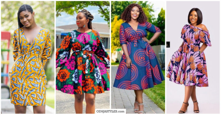 Gorgeous and Stylish Ankara Short Gown Styles You Should Consider
