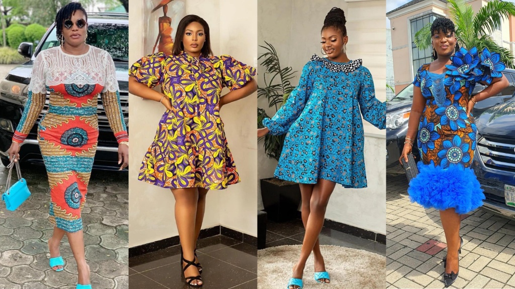 Alluring Ankara Short Gown Styles You Can Wear To Look Elegant