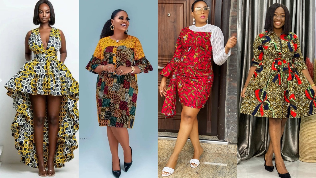Elegant Ankara Short Gown Styles You Can Slay With - OD9JASTYLES