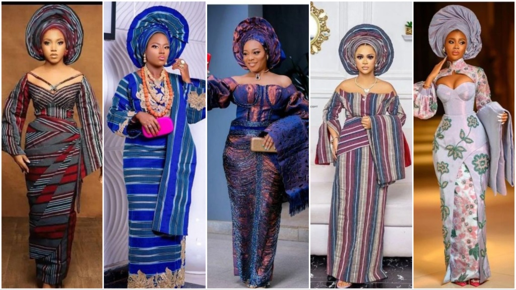 33 Latest Most Fantastic Aso oke Styles for Ladies