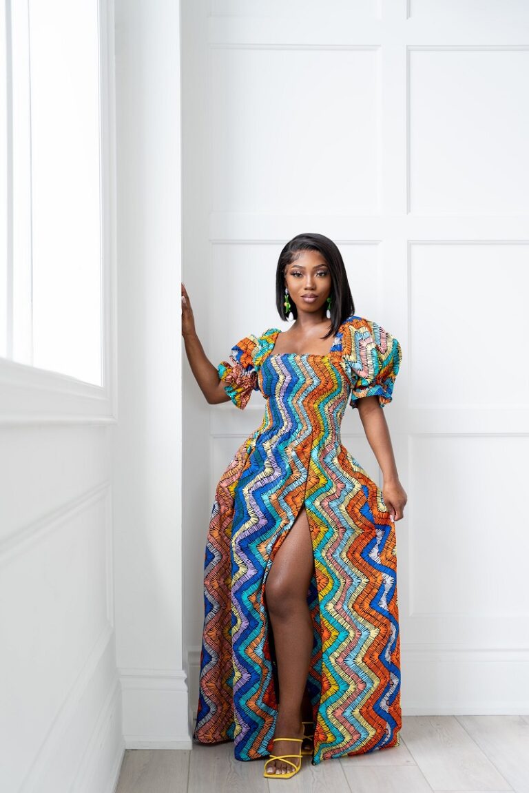 Gorgeous Maxi Dress With Front Slits to Looks Elegant - OD9JASTYLES