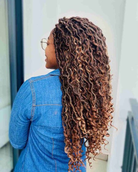 40 Hottest Ways to Style Faux Locs Hairstyle to Look Beautiful ...